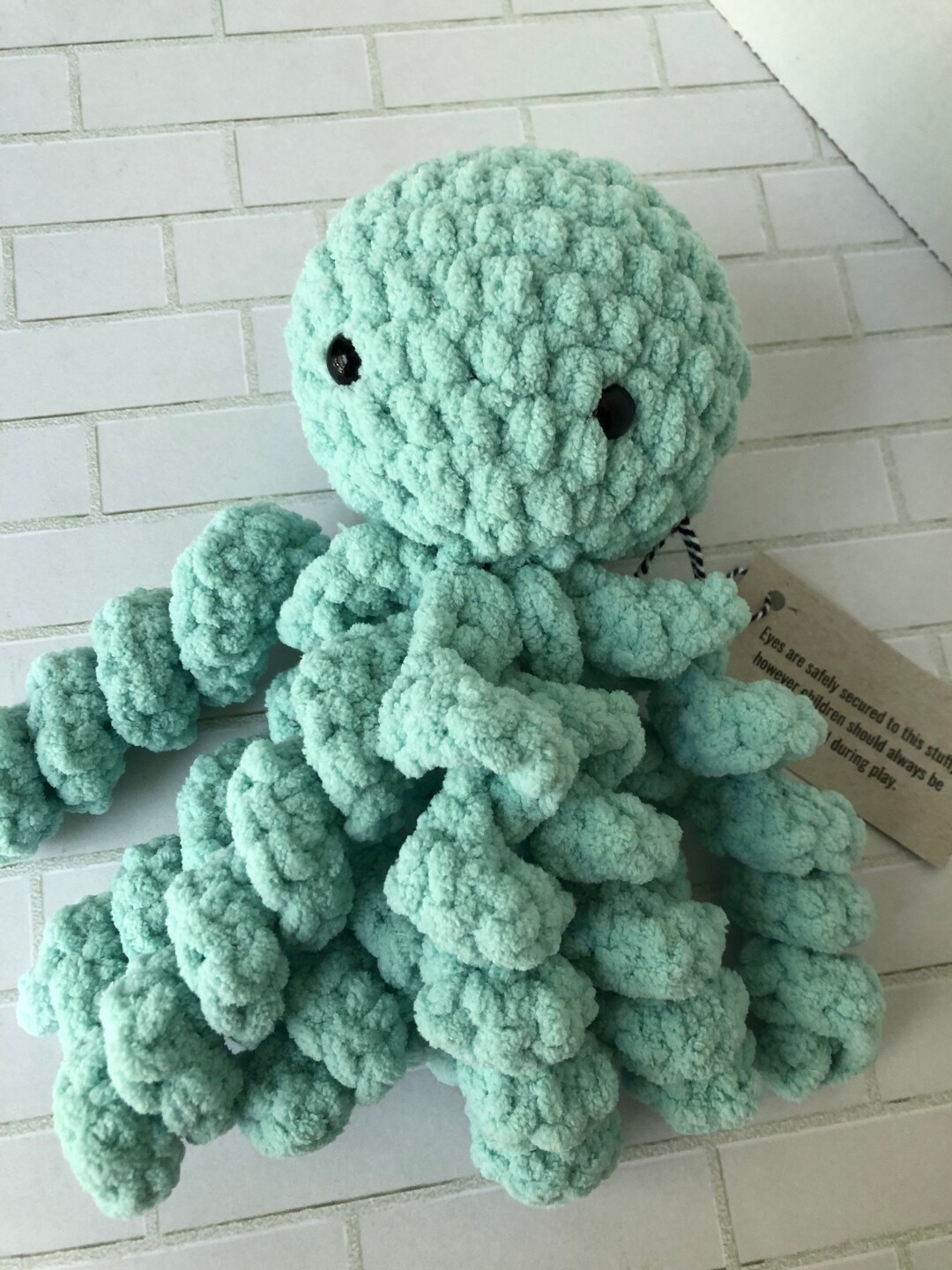 Octopus Stuffy, Crochet Octopus Stuffed Animal, Baby Stuffed Animal - Etsy