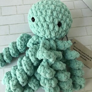 Octopus Stuffy, Crochet Octopus Stuffed Animal, Baby Stuffed Animal - Etsy