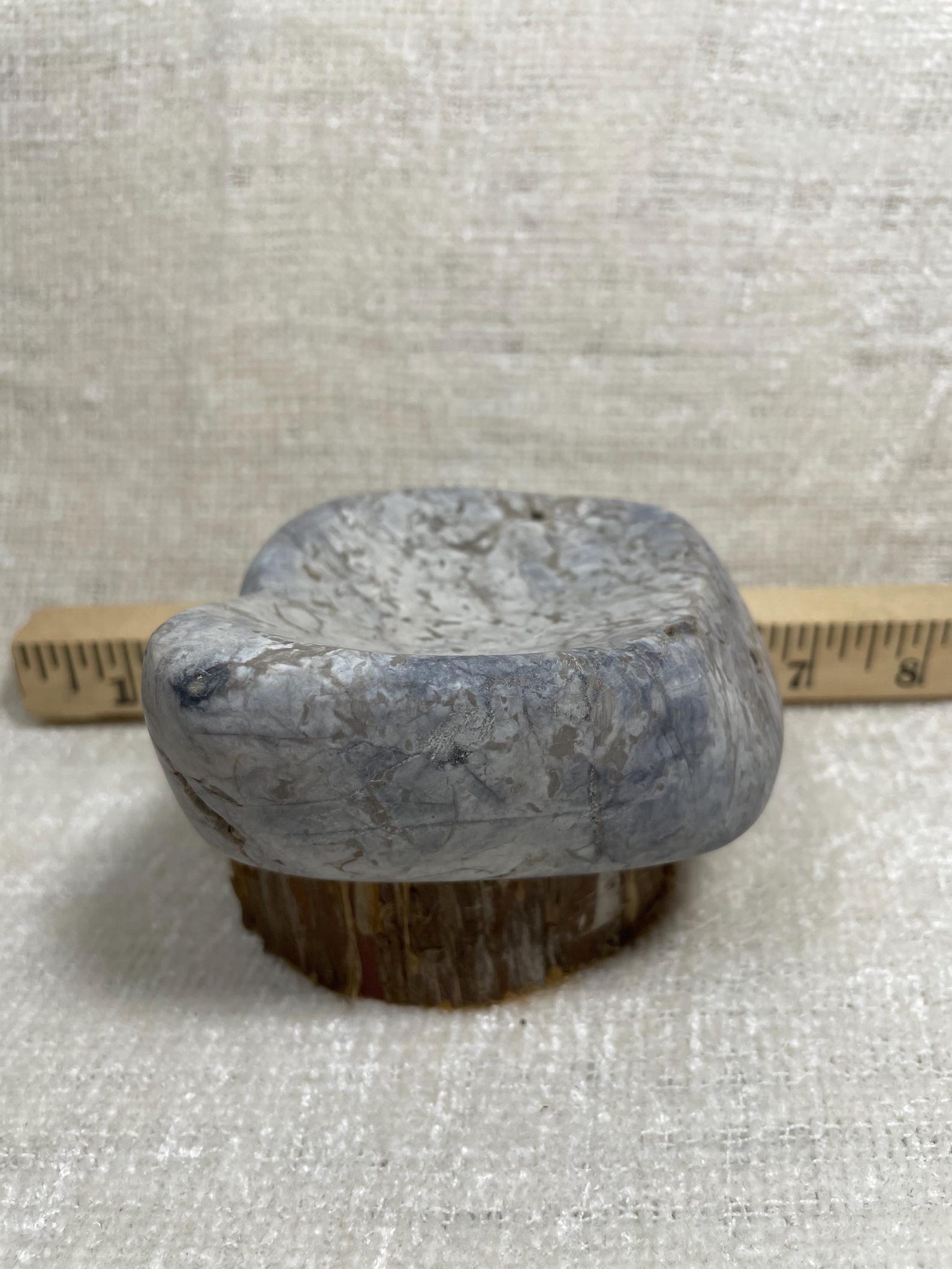 Hand Carved Polished by Native American Tennessee Chert Stone Dish - Etsy