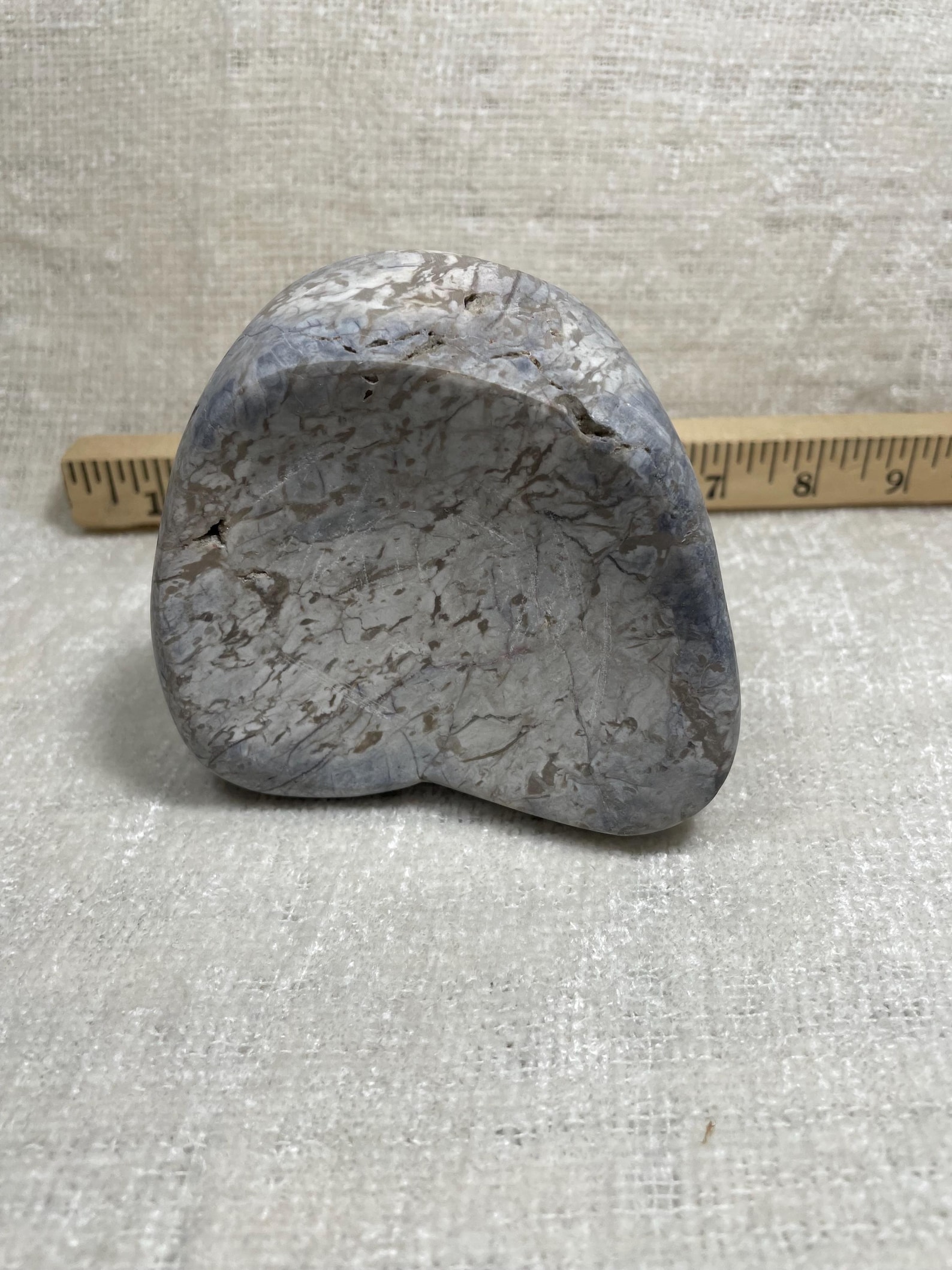 Hand Carved Polished by Native American Tennessee Chert Stone Dish - Etsy