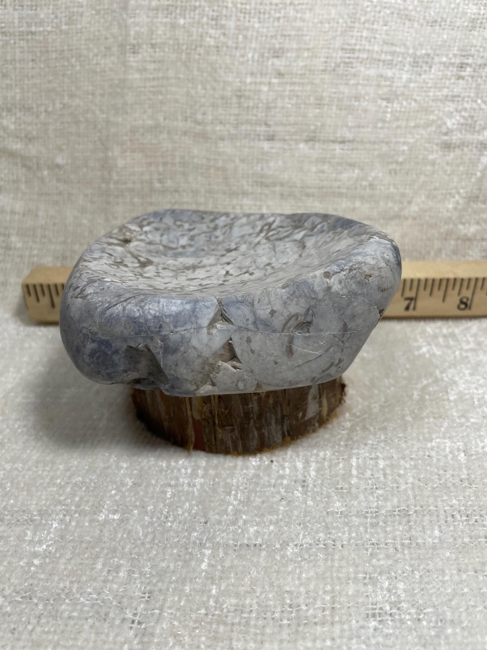 Hand Carved Polished by Native American Tennessee Chert Stone Dish - Etsy