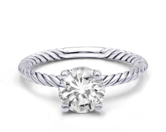 Rope Style Ring | Etsy