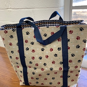 Tote Bag Grocery Bag Computer Bag. Almost a Everything Bag - Etsy