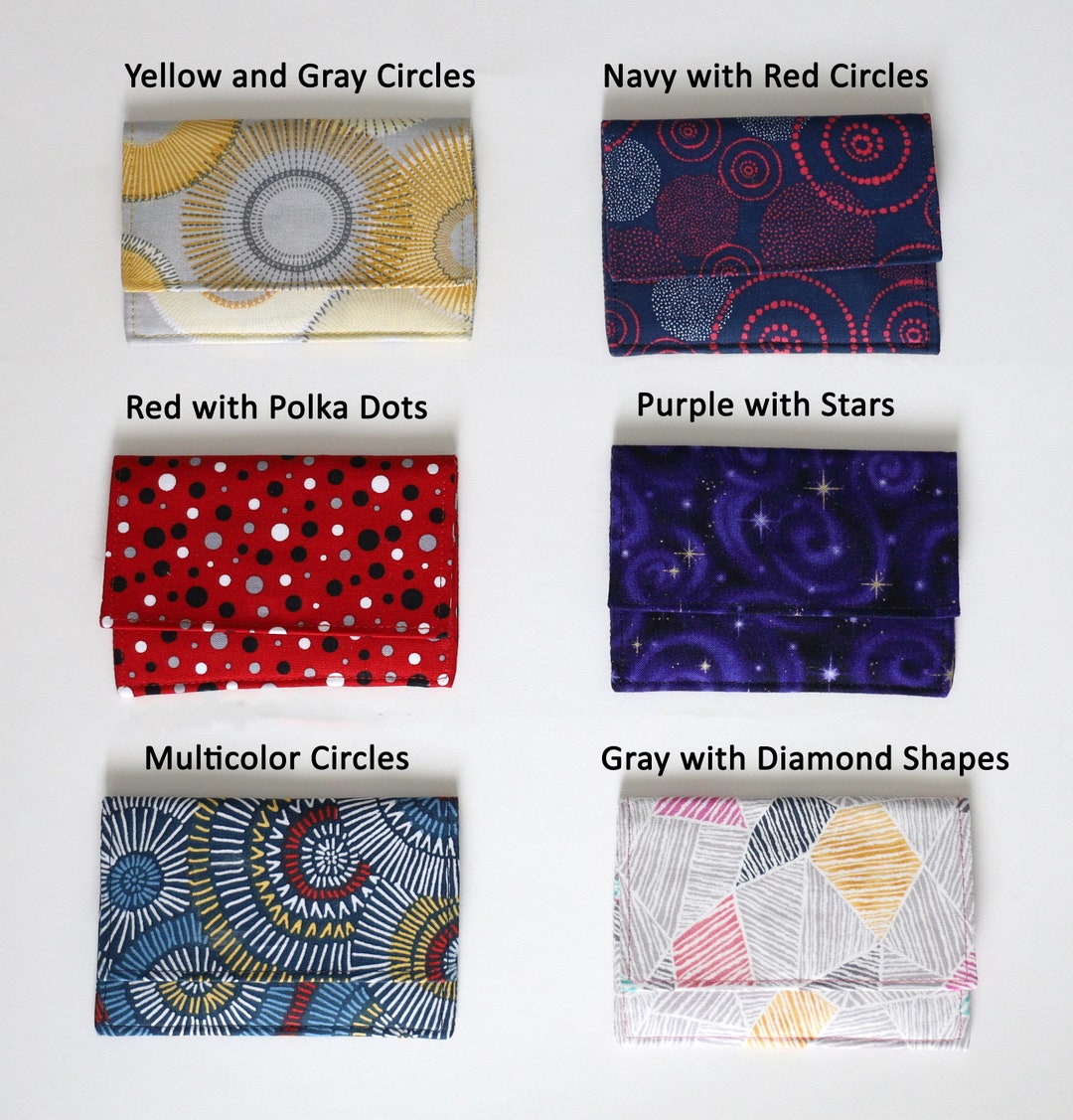 Credit Card Wallet Fabric Card Wallet Card Wallet Travel Wallet Mini ...