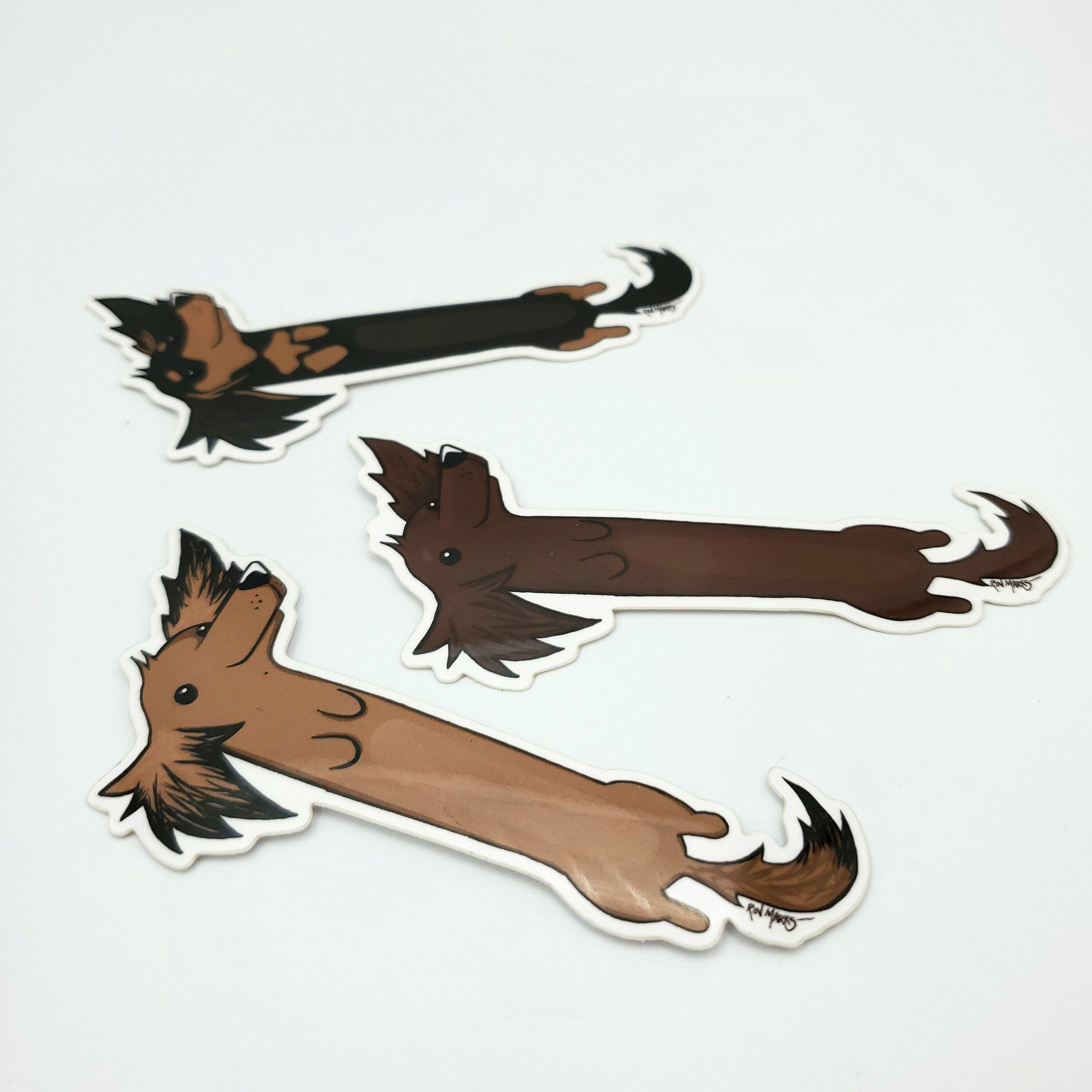 Lil' Ween Vinyl Wiener Dog Sticker - Etsy