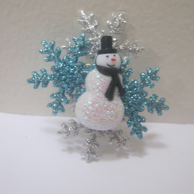 Snowman Pin - Etsy