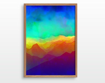 Blue WARNING Sign Poster / SCP Foundation / Unlimited Series POD - Etsy