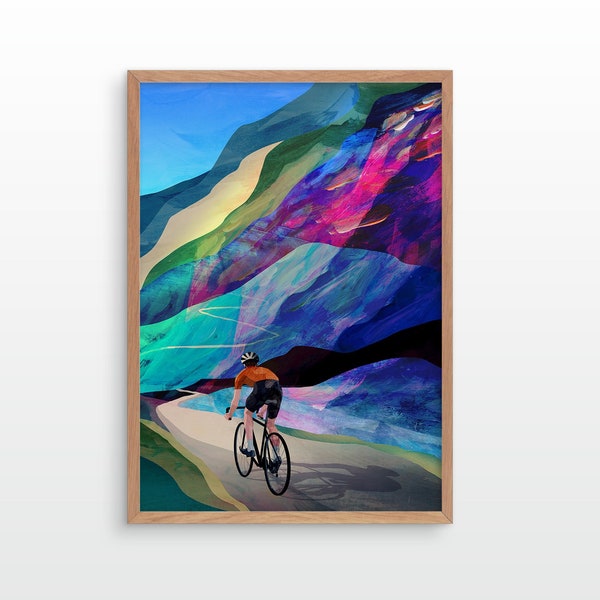 Cycling Art - Etsy