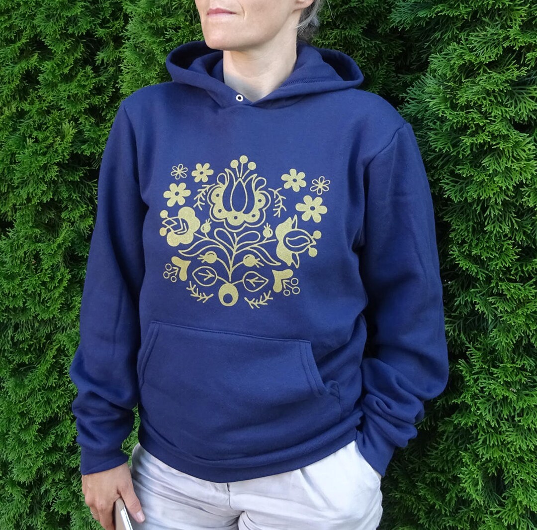 Warm Soft and Comfortable Blue Hoodie for Women - Etsy