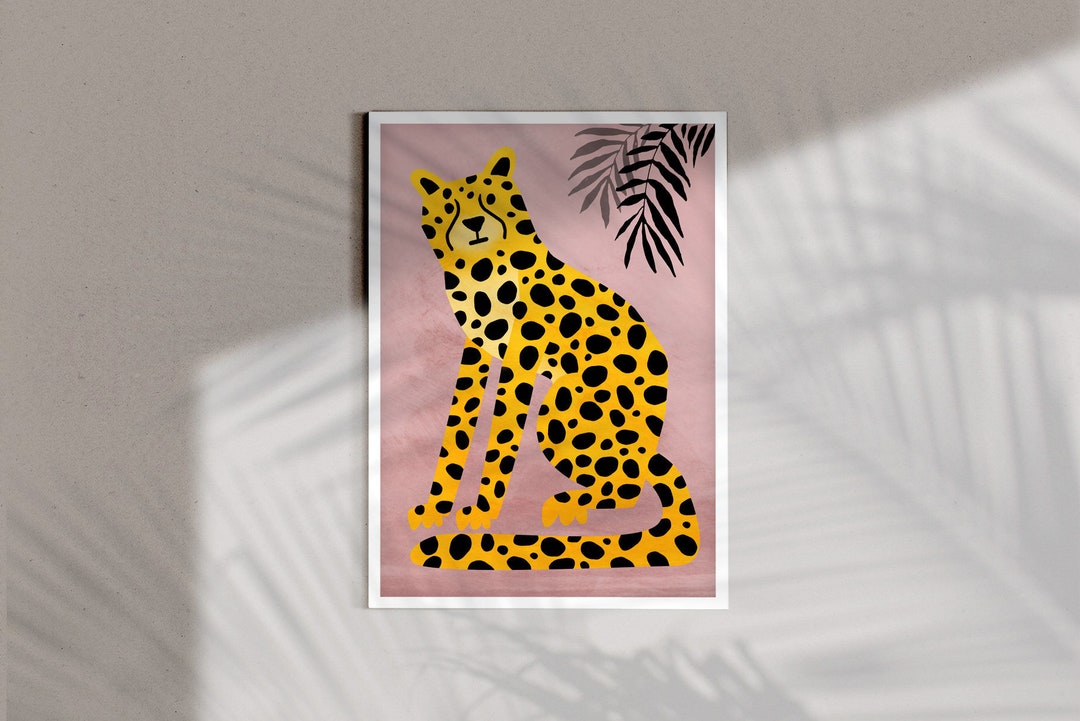 Wild Animal Print. Cheetah. - Etsy