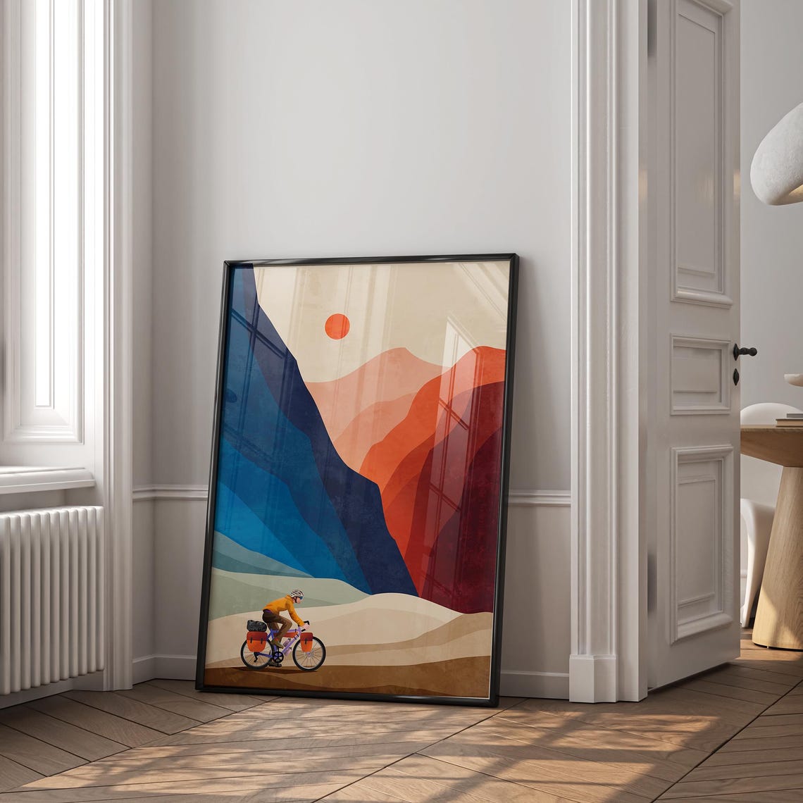 Bikepacking Fine Art Print: Ready for an Adventure, Cyclist Gift - Etsy