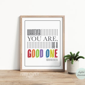 Abraham Lincoln Quotes, Classroom Wall Printable, Presidential Quotes ...
