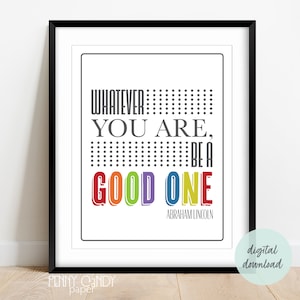 Abraham Lincoln Quotes, Classroom Wall Printable, Presidential Quotes ...