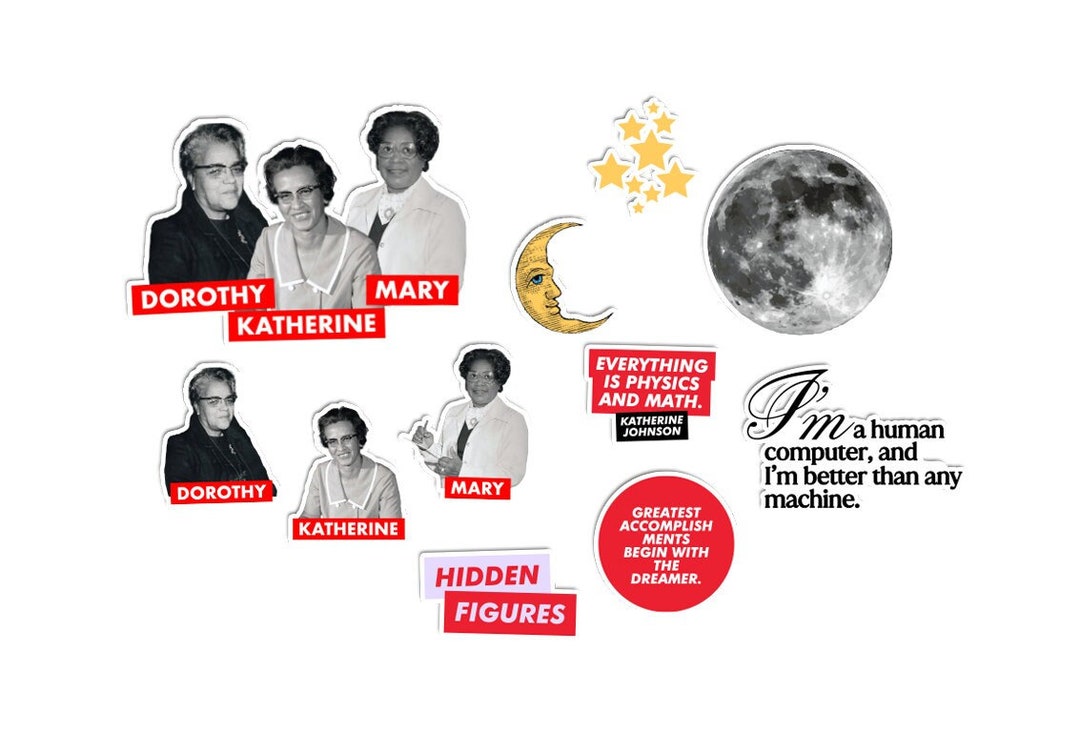 Hidden Figures, Black History Stickers, Black Lives Matter, Black ...