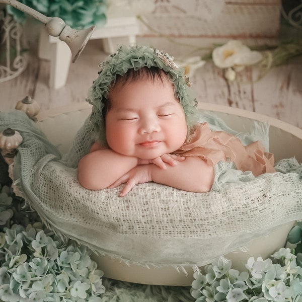 Sage Green Boho Baby Fabric - Etsy