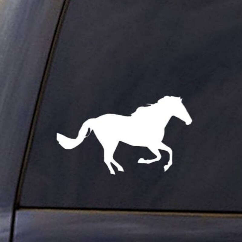 Horse Car Decal - Etsy