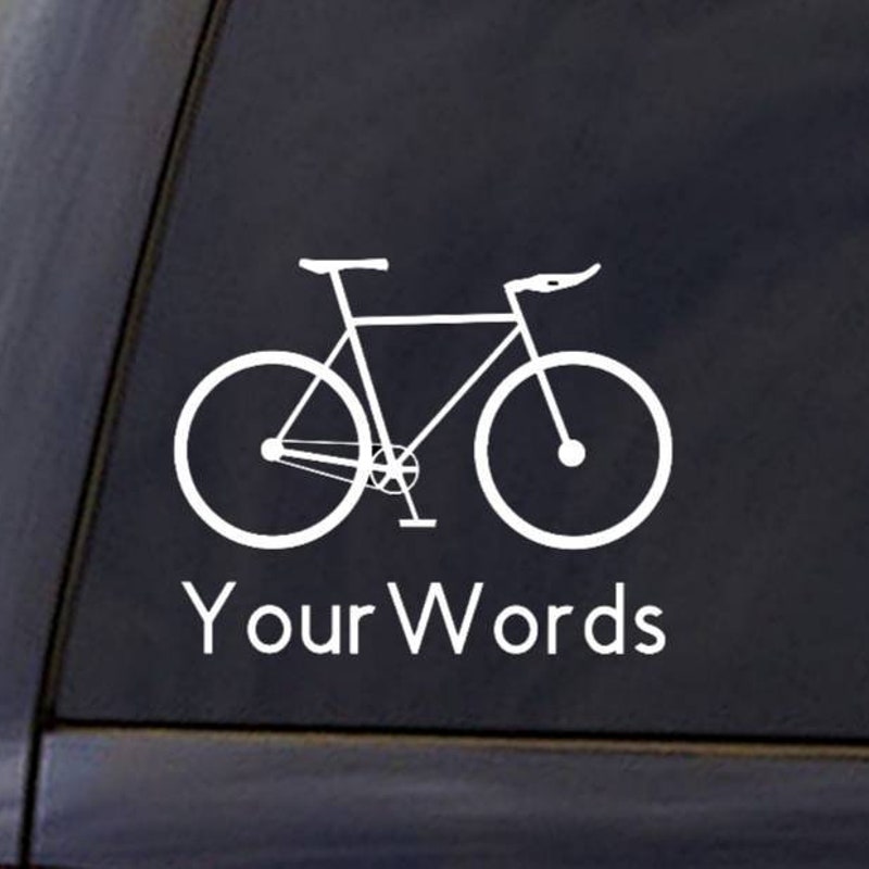 Custom Bicycle Frame Decals - Etsy