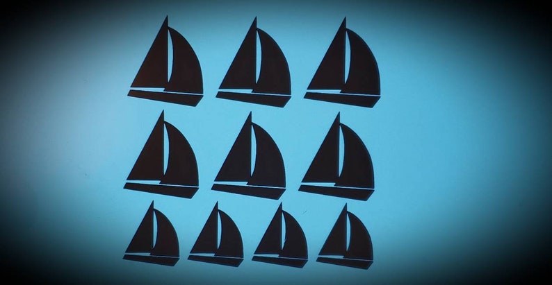 Sailboat Wall Decal Nautical Wall Decal Sailboat Decal Boat | Etsy