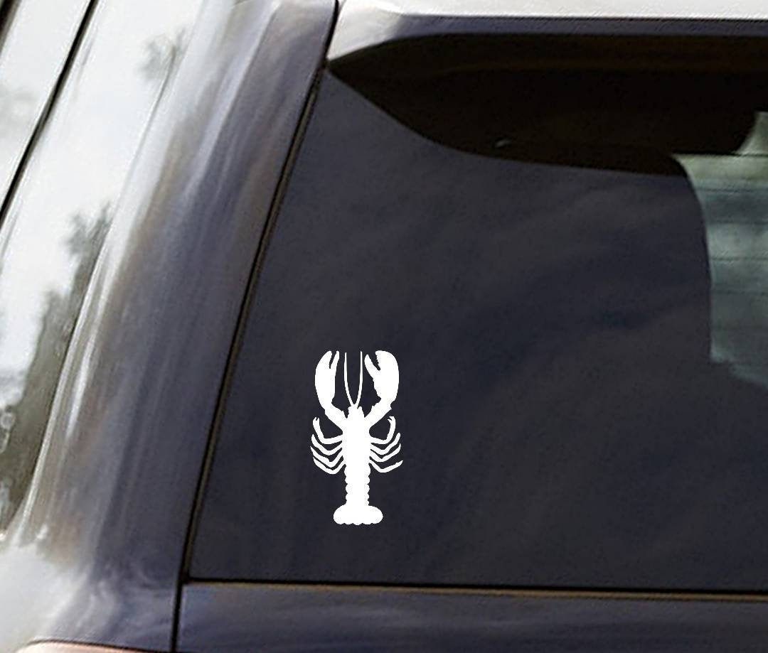 Lobster Car Decal, Lobster Decal, Lobster Window Decal, Lobster Yeti ...
