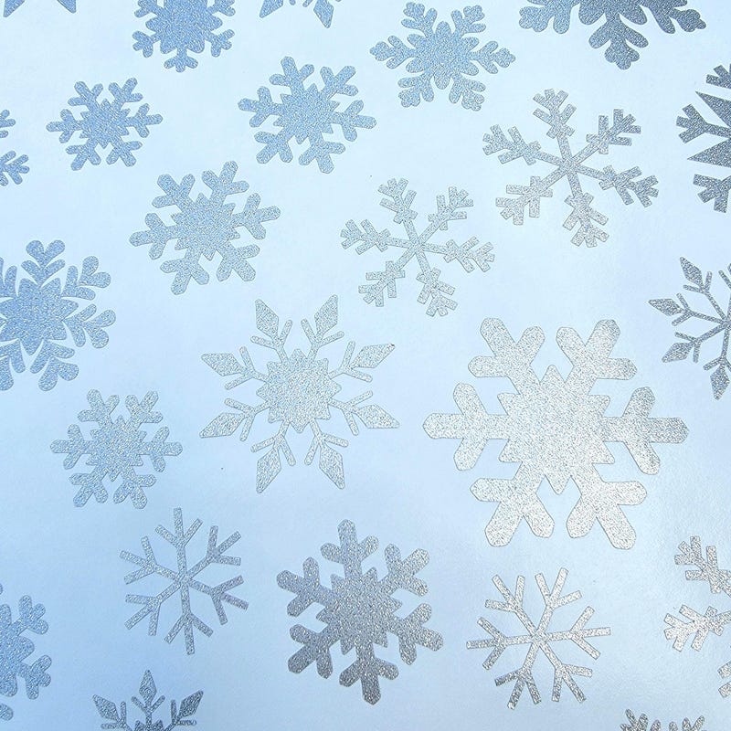 Silver Snowflake Window - Etsy