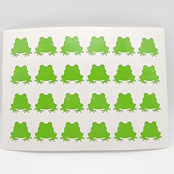 Glitter Frog Stickers - Etsy