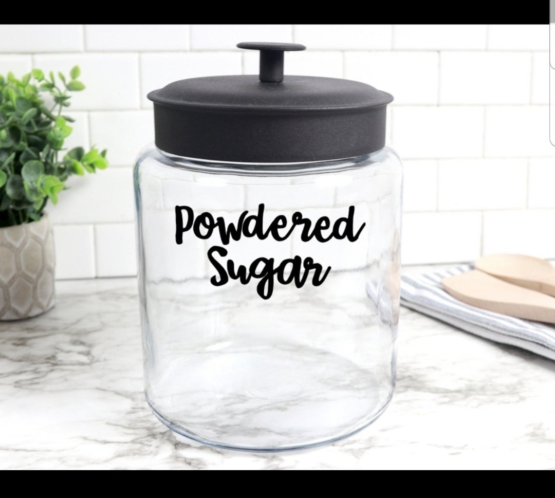 Cookie Decal, Cookie Jar Decal, Cookie Display, Decal for Canister ...