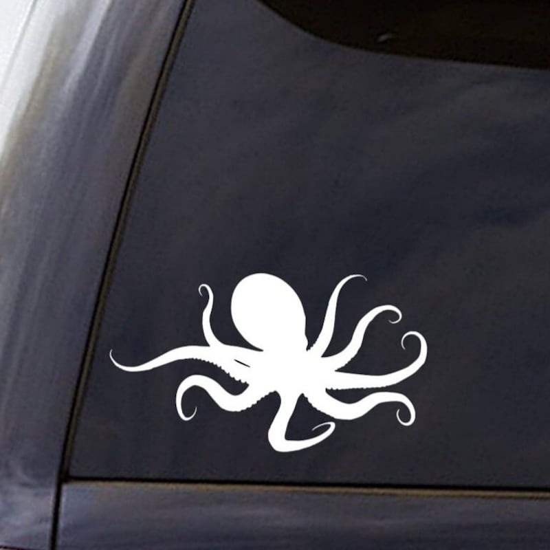 Octopus Wall Decal - Etsy