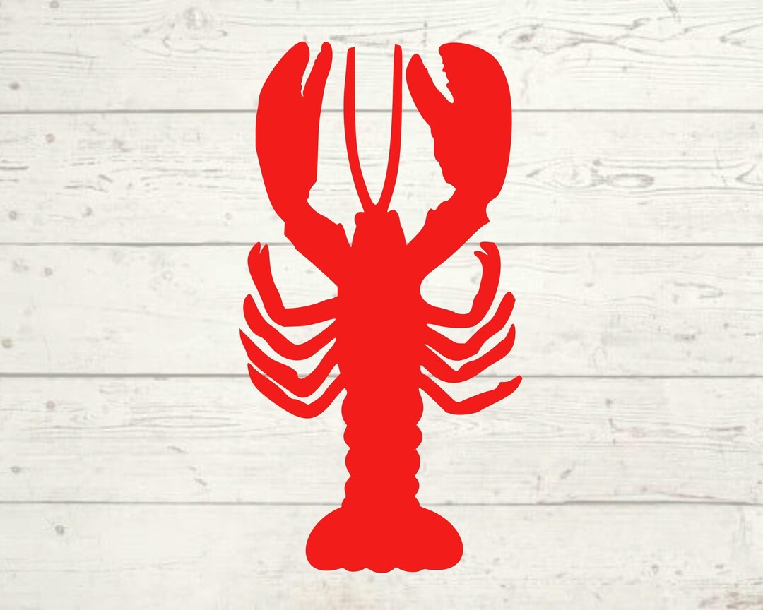 Lobster Car Decal, Lobster Decal, Lobster Window Decal, Lobster Yeti ...