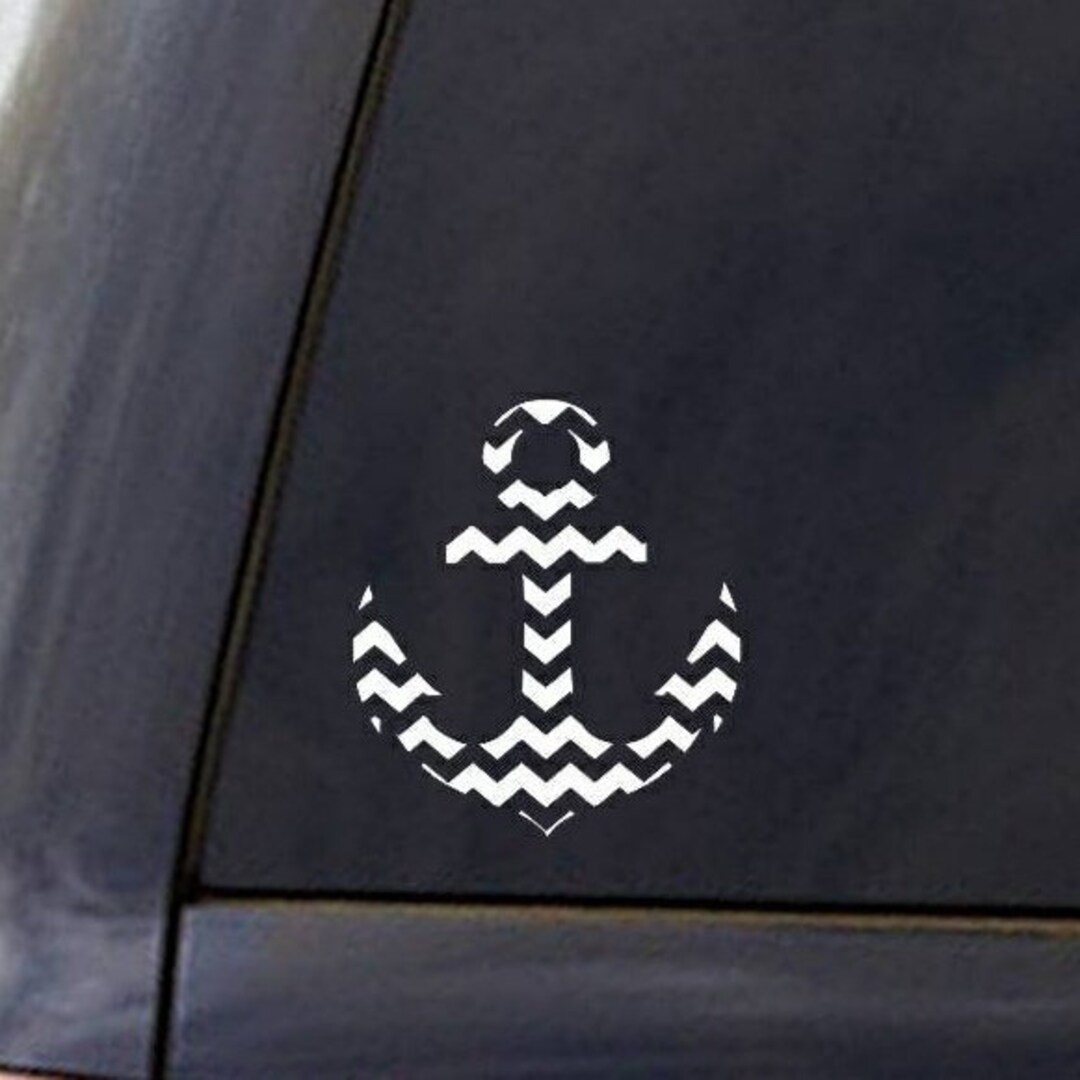 Anchor Decal, Anchor Decal for Car, Anchor Sticker, Decal for Tumbler ...