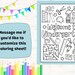Welcome to Kindergarten Coloring Page for Kids, First Day of School ...