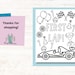 First Lap Coloring Page Kids Birthday Party Activity, Kids Party ...