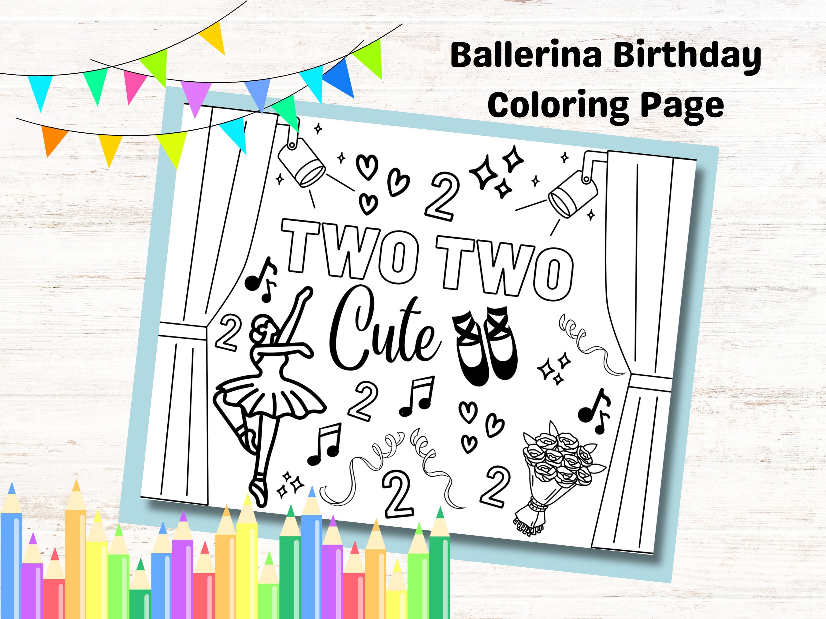 Ballet Tutu Coloring Pages
