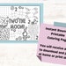 Two the Moon Activity Page for Kids Birthday Party, Space 2nd Birthday ...