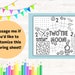 Two the Moon Activity Page for Kids Birthday Party, Space 2nd Birthday ...