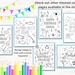 Two Fast Coloring Sheet Kids Birthday Party Activity, Racecar Theme 2nd ...