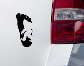 BIGFOOT Vinyl Decal Car Window Mirror Bumper Laptop Yeti - Etsy