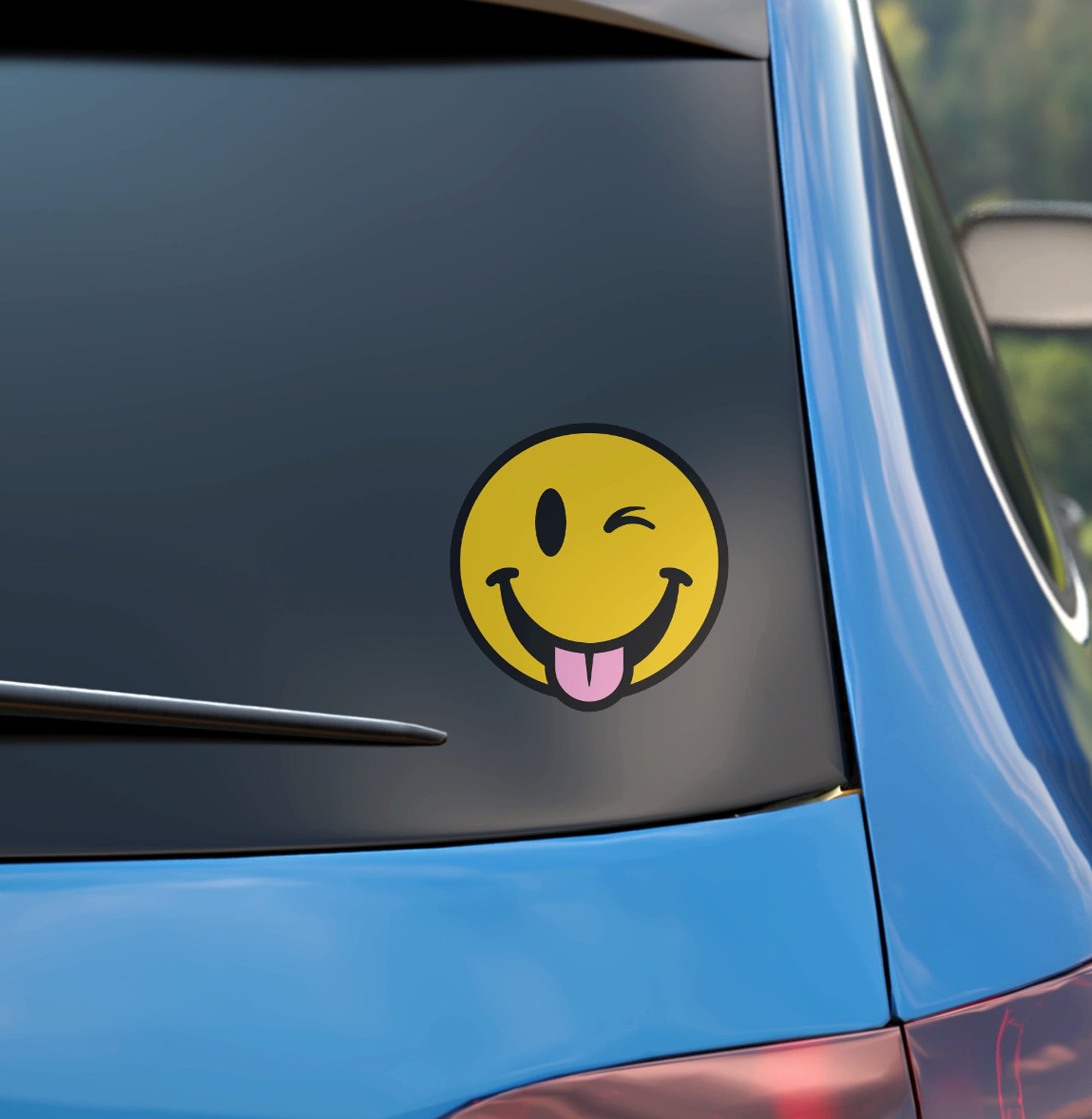 RASEBERRY WINKY SMILEY - Transfer Sticker for Water Bottles, Tumblers ...