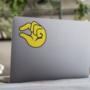 Funny Pinch Emoji Decal - Car, Laptop, Tumbler Vinyl Decal - Etsy