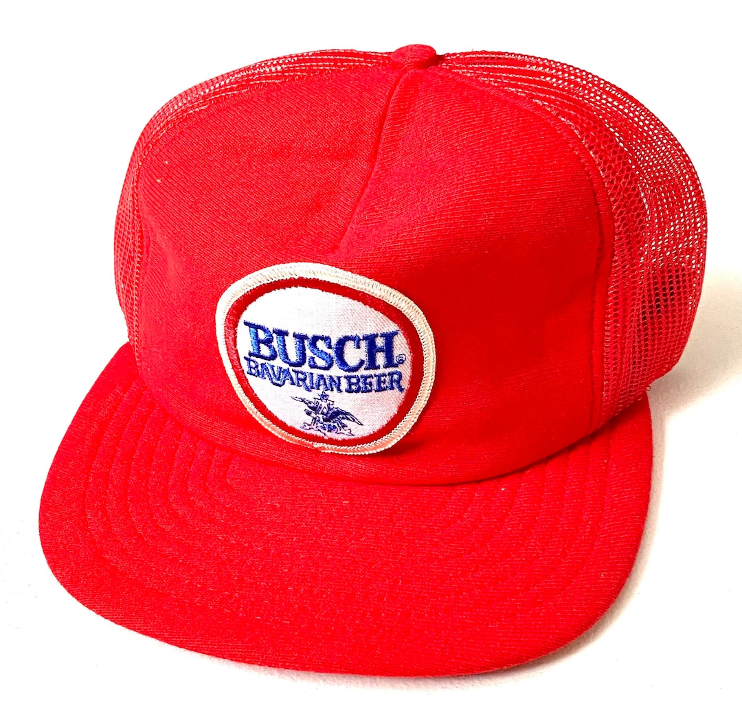 Vintage BUSCH Beer Snapback Hat - Etsy