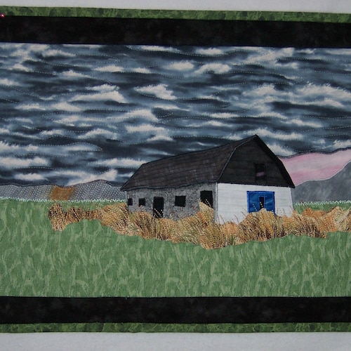 Art Quilt Abstract Landscape 25 Wall Hanging Wall Quilt | Etsy