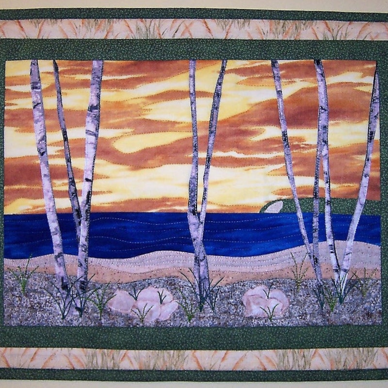 Landscape Quilt - Etsy