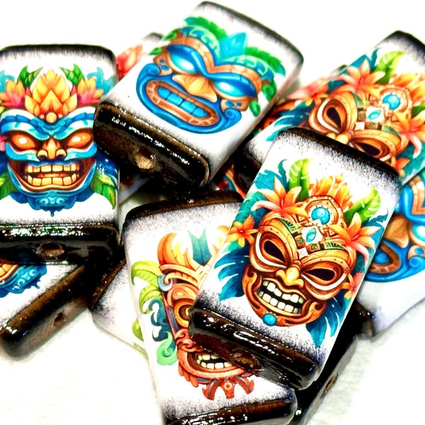 Tile Beads - Etsy
