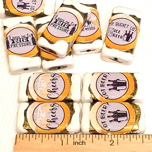 Beer Bamboo Tile Beads-double Sided - Etsy