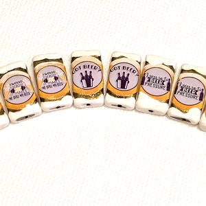 Beer Bamboo Tile Beads-double Sided - Etsy