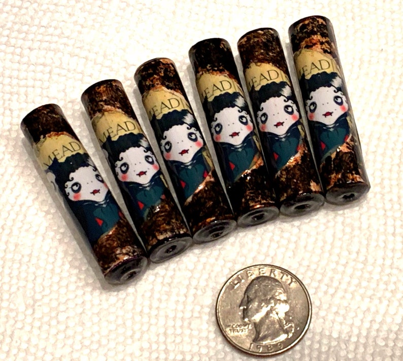 Vampire Couple Paper Beads - Etsy