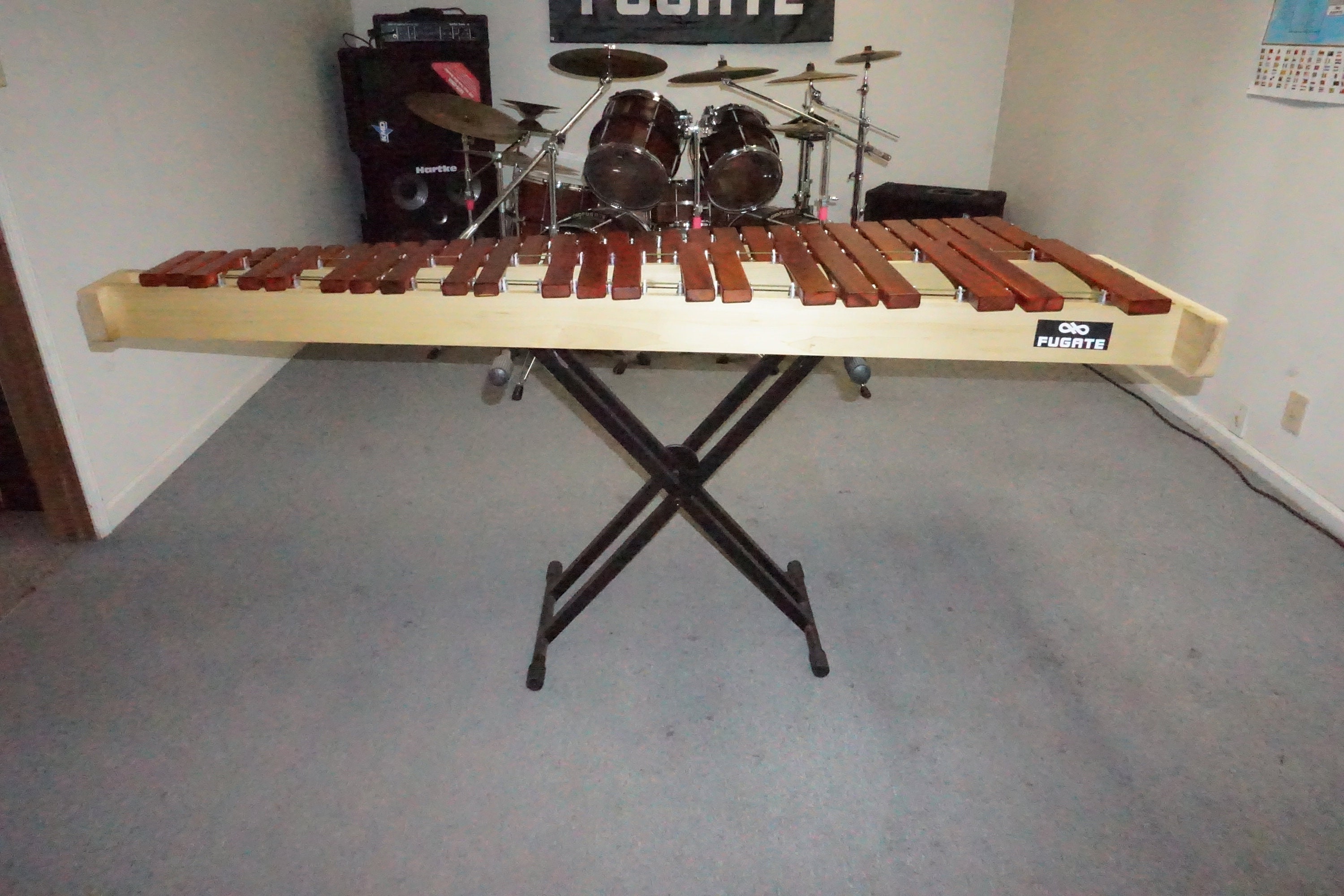 Fugate 4.3 Octave Practice Marimba - Clear - Etsy