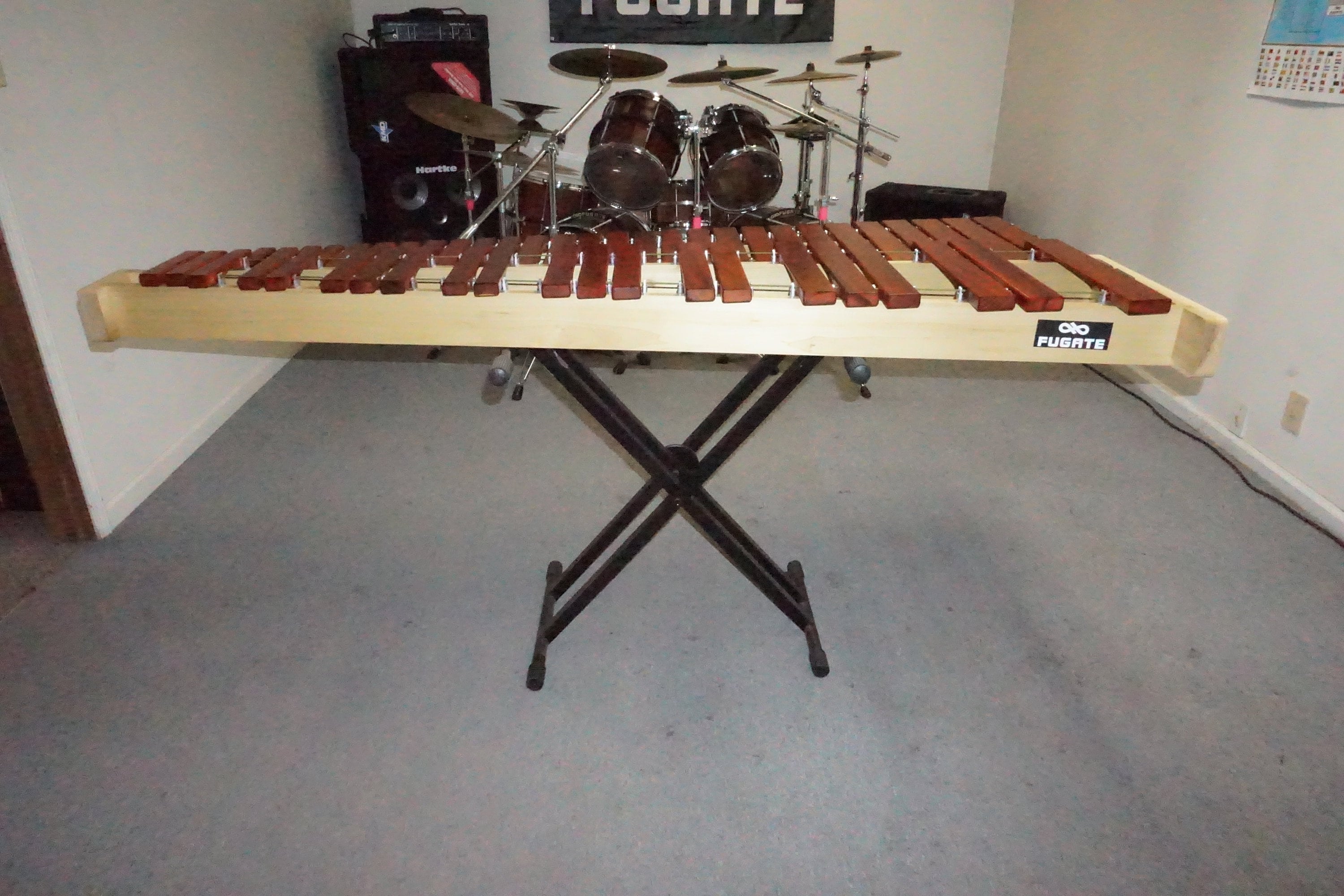 Fugate 4.3 Octave Practice Marimba - Clear - Etsy