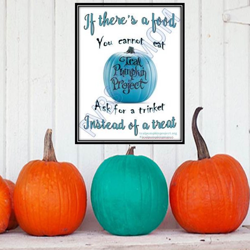 Teal Pumpkin - Etsy