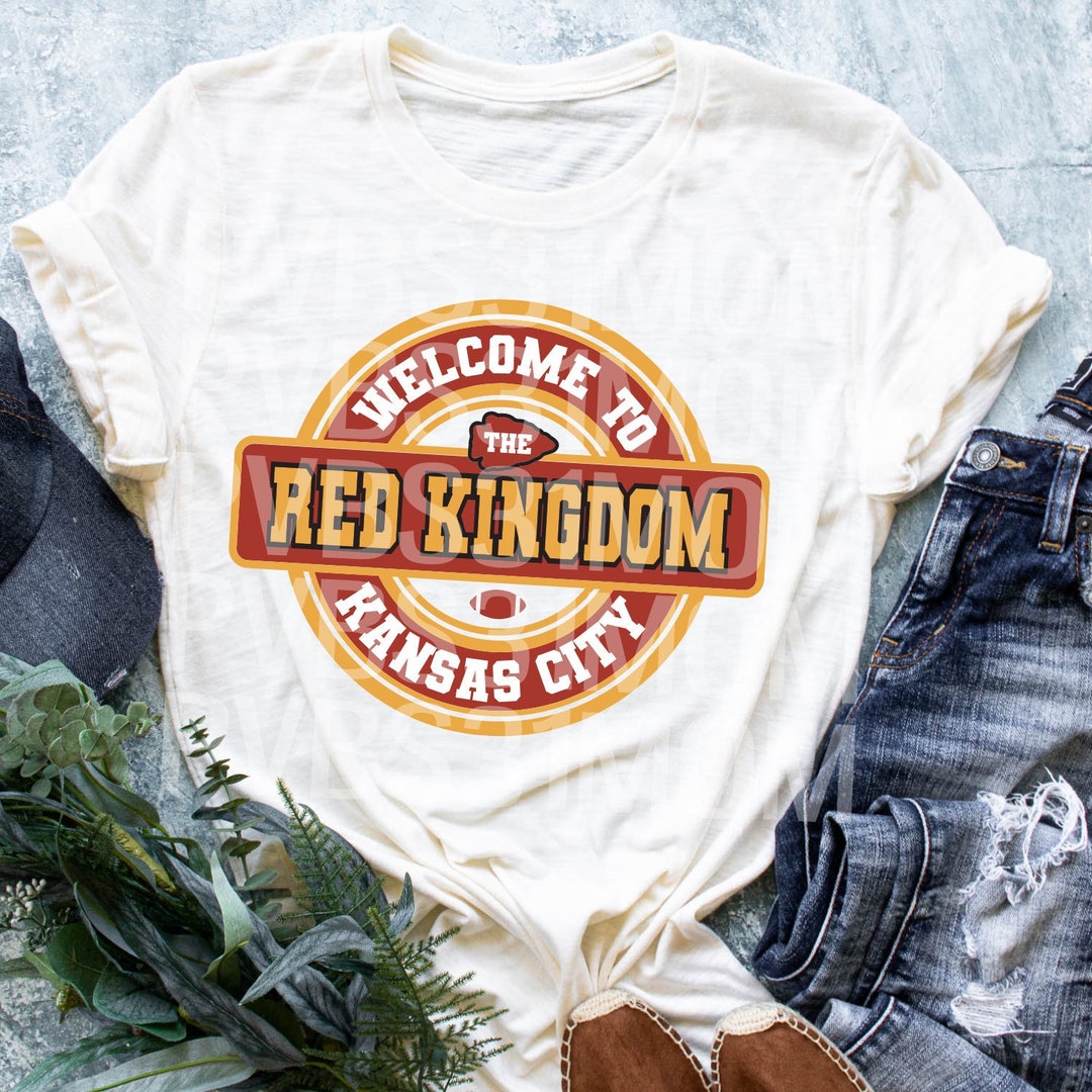 Welcome to the Red Kingdom, Red Kingdom Football Shirt, Kansas City ...