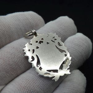 Antique Sterling Silver Watch Fob Medal by Herbert Bushell 1913 - Etsy
